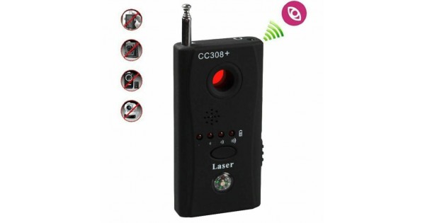 CC308 Wireless RF Scanner bug Detector Anti Spy Camera Detector Rf ...