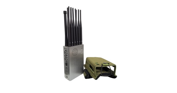 12 Antennas Power Portable Mobile Phone Signal Jammer LOJACK GPS Wi-Fi ...