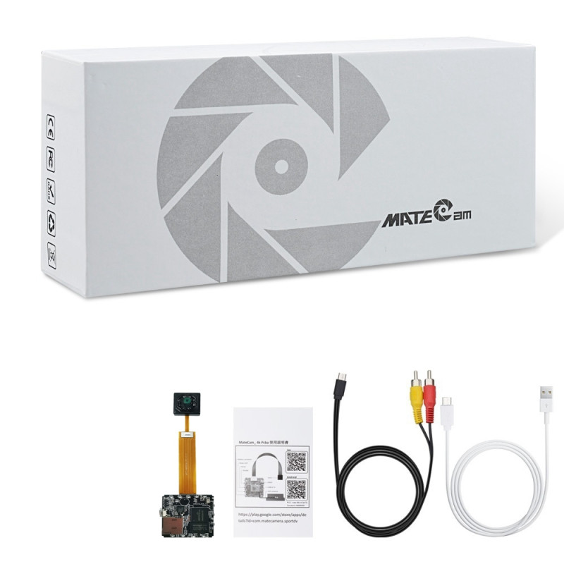 4K Gyro Stabilization Anti Shaking Mini Wireless WiFi P2P DIY Camera ...